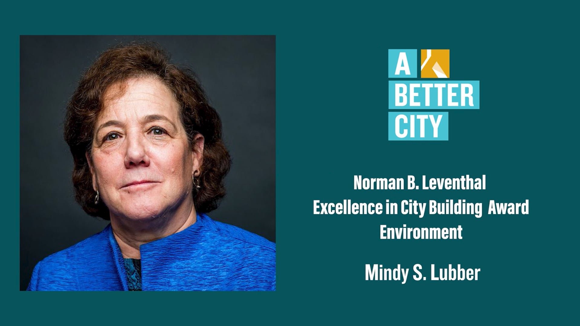 2022 NBL Award (Environment): Mindy Lubber on Vimeo