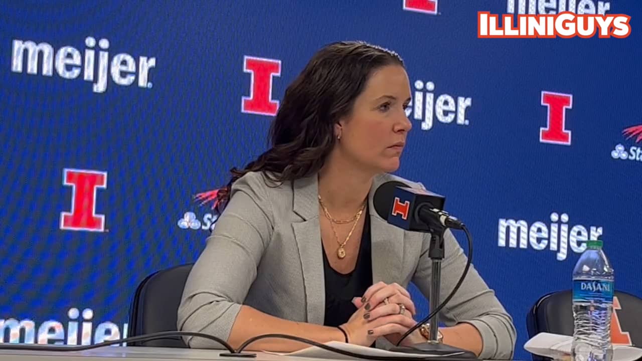 Illinois 80, Rutgers 62 - Illinois Head Coach Shauna Green Post-Game ...
