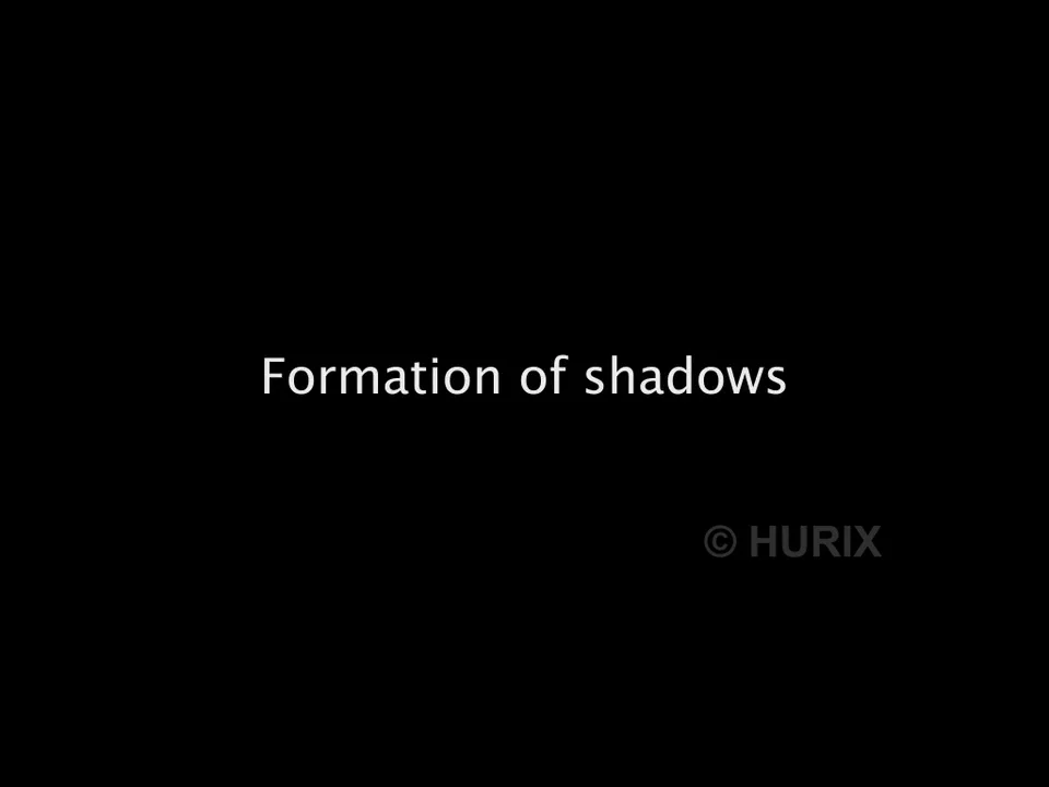 Formation of Shadows การเกิดเงา