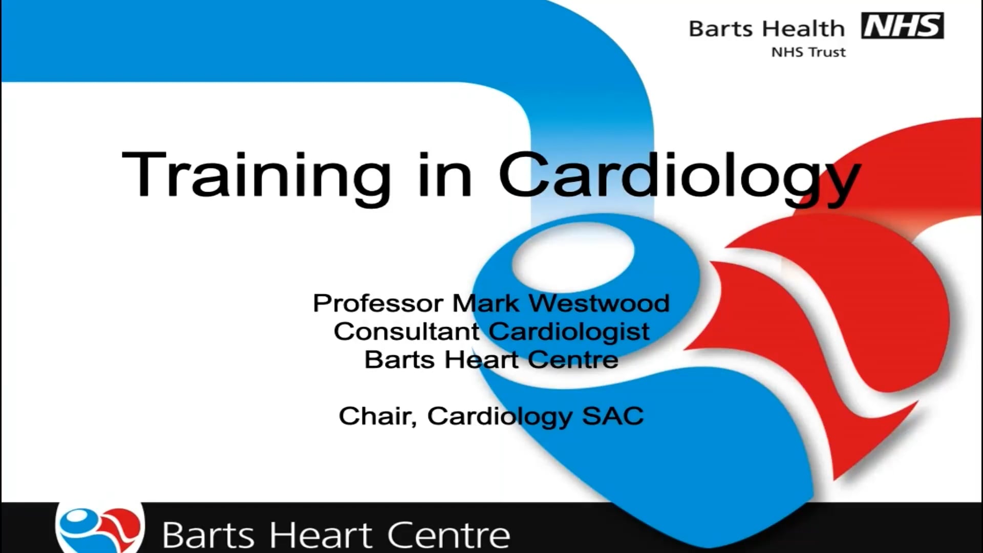 BCS 2022 - Session 1: Talk 1: How cardiology training works - Dr Mark ...