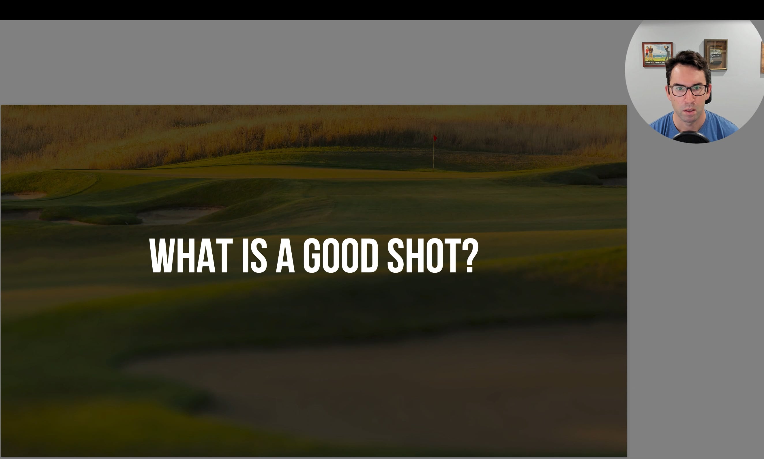 What Is a Good Golf Shot? on Vimeo