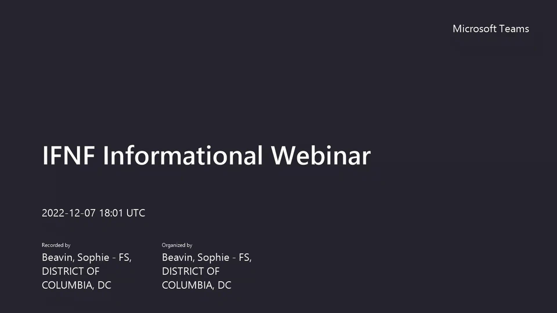IFNF Informational Webinar-20221207_130138-Meeting Recording on Vimeo