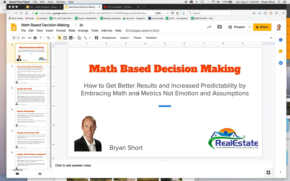 8. Math Based Decision Making on Vimeo