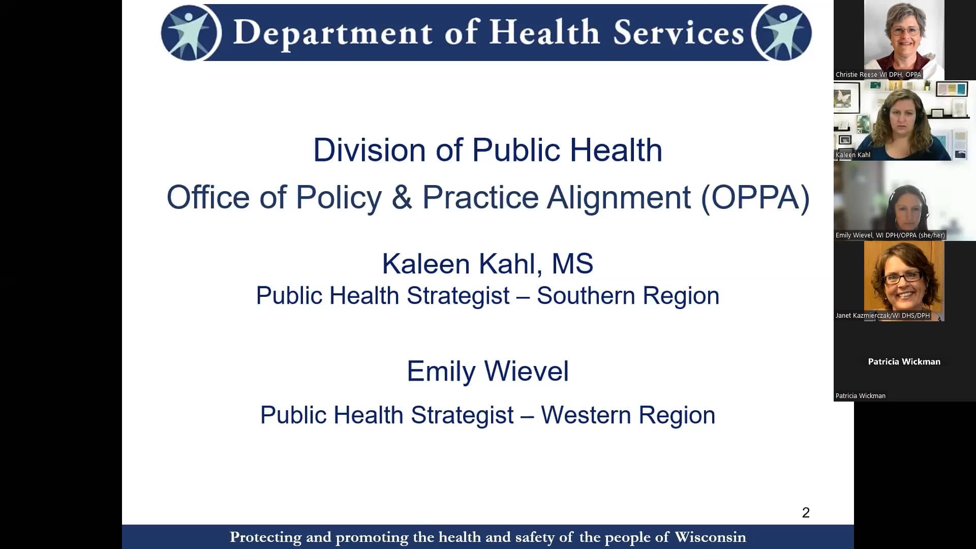 Overview of Public Health 3.0 and Foundational Public Health Services ...