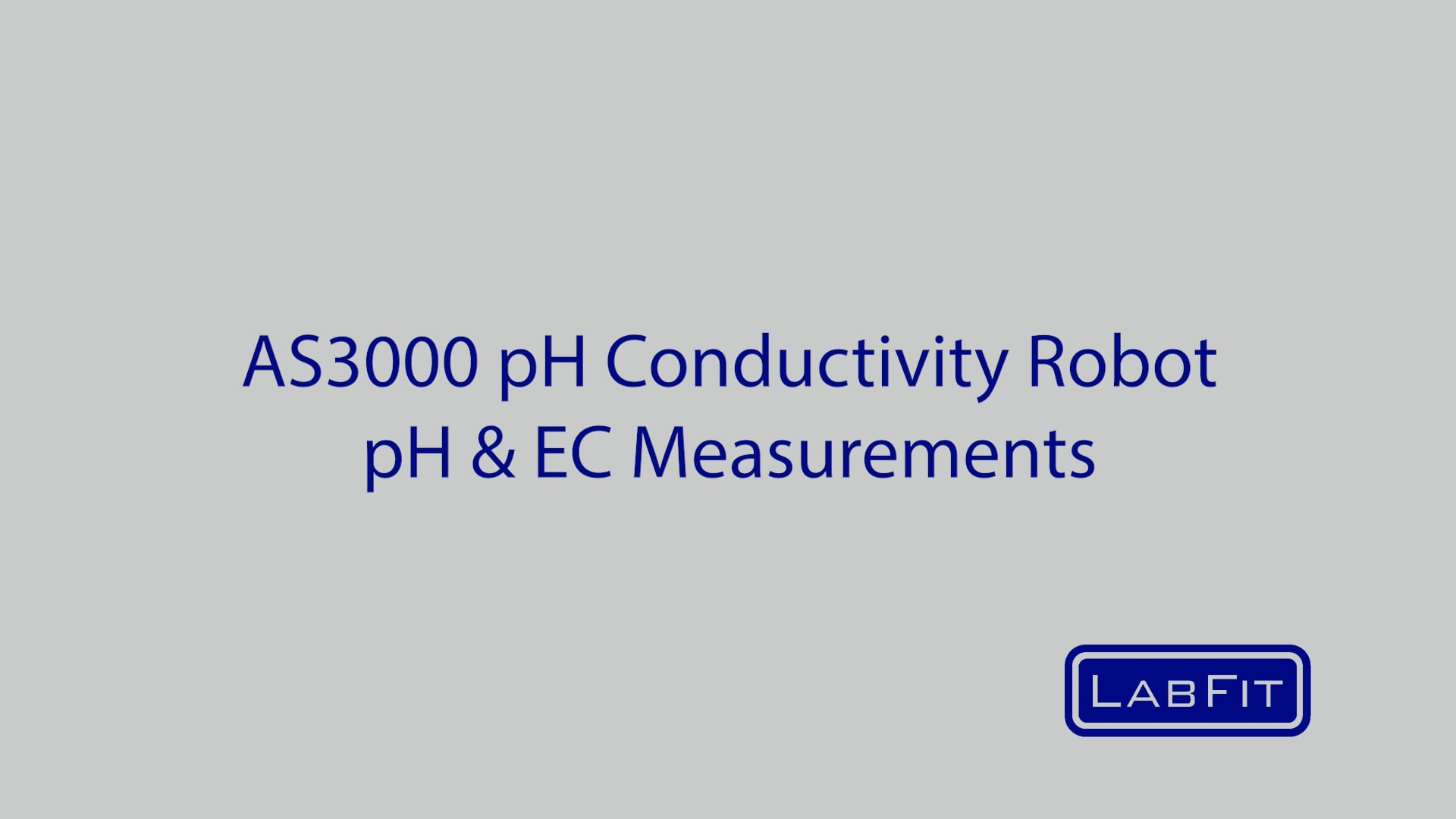 AS3000 pH Conductivity Robot pH EC Measurements.mp4 on Vimeo