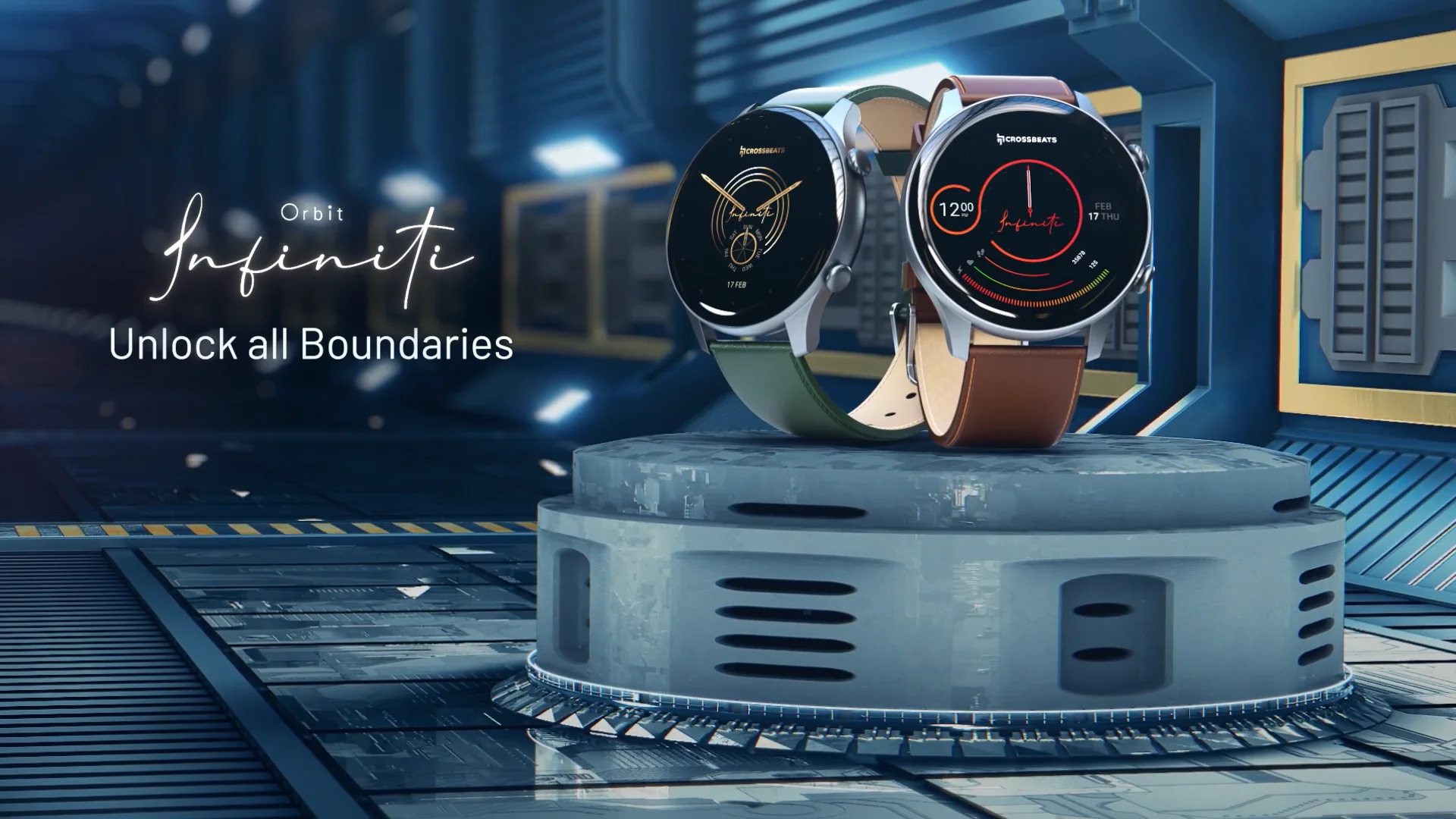 Crossbeats Orbit Infiniti Smartwatch on Vimeo