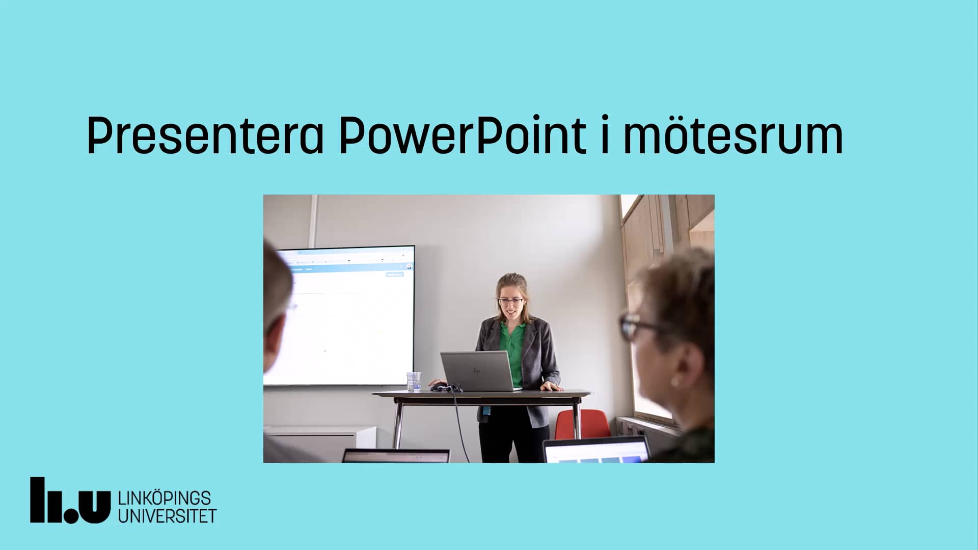 Presentera PowerPoint i mötesrum on Vimeo