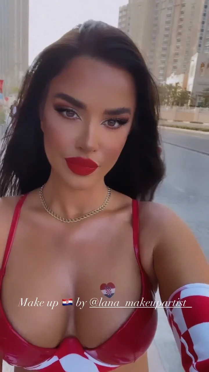 Ivana Knoll infiamma Croazia-Brasile con un dettaglio sexy on Vimeo