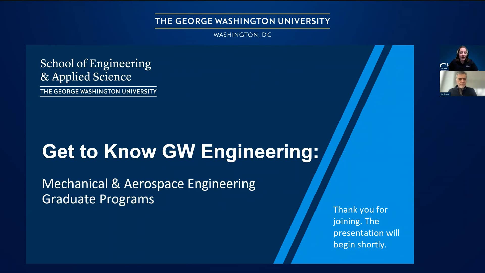 Department of Mechanical and Aerospace Engineering Info Session ...