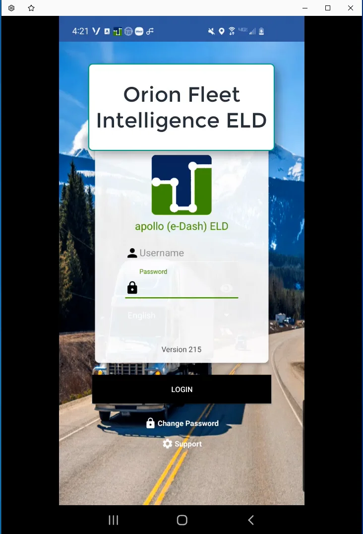Orion ELD APP walkthrough on Vimeo