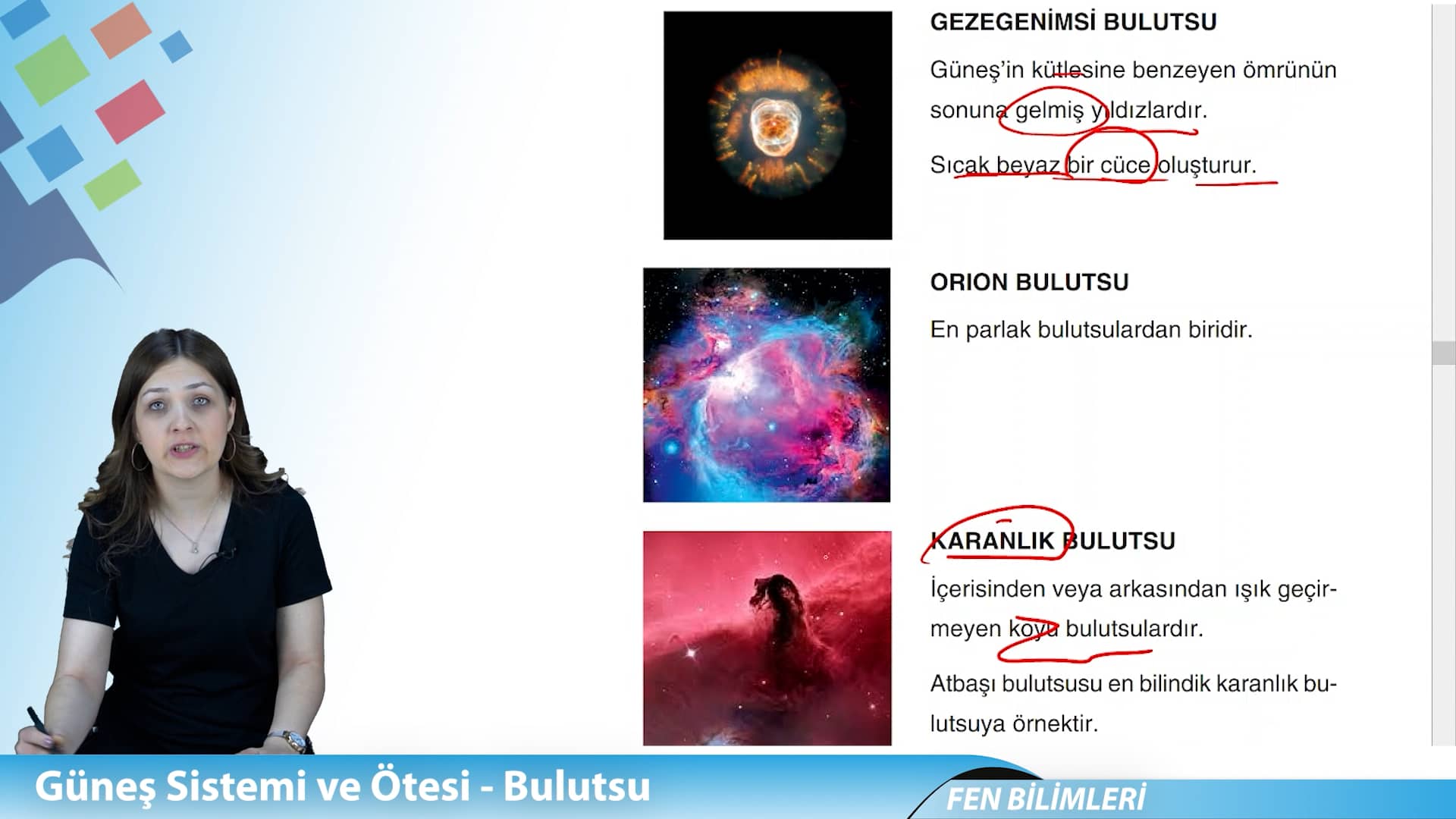 7- 7. SINIF- FEN BİLİMLERİ- GÜNEŞ SİSTEMİ VE ÖTESİ - BULUTSU on Vimeo