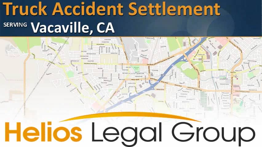 Vacaville Truck Accident Settlement, California on Vimeo