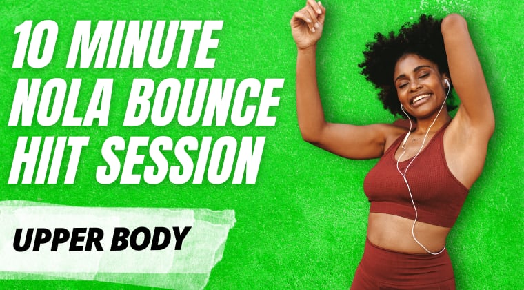 N.O. Bounce 10 Min UPPER BODY HIIT Workout w/ X-Smiles on Vimeo