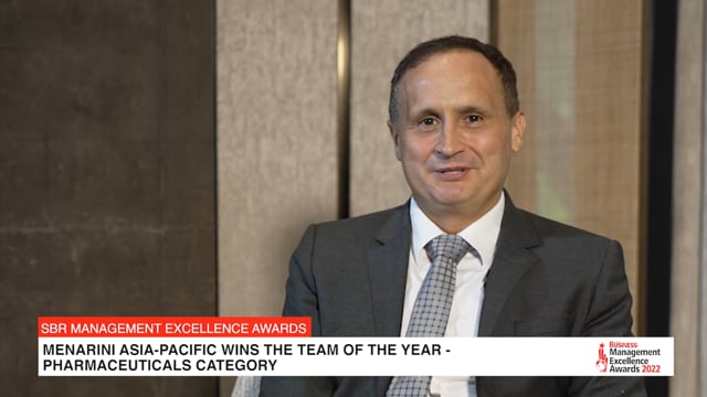 SBR Management Excellence Awards 2022 Winner: Menarini Asia-Pacific
