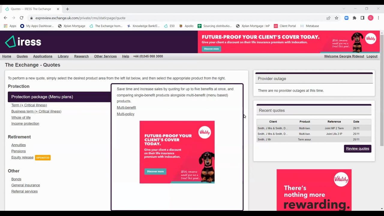 Multi-Benefit product features in The Exchange - Iress Community