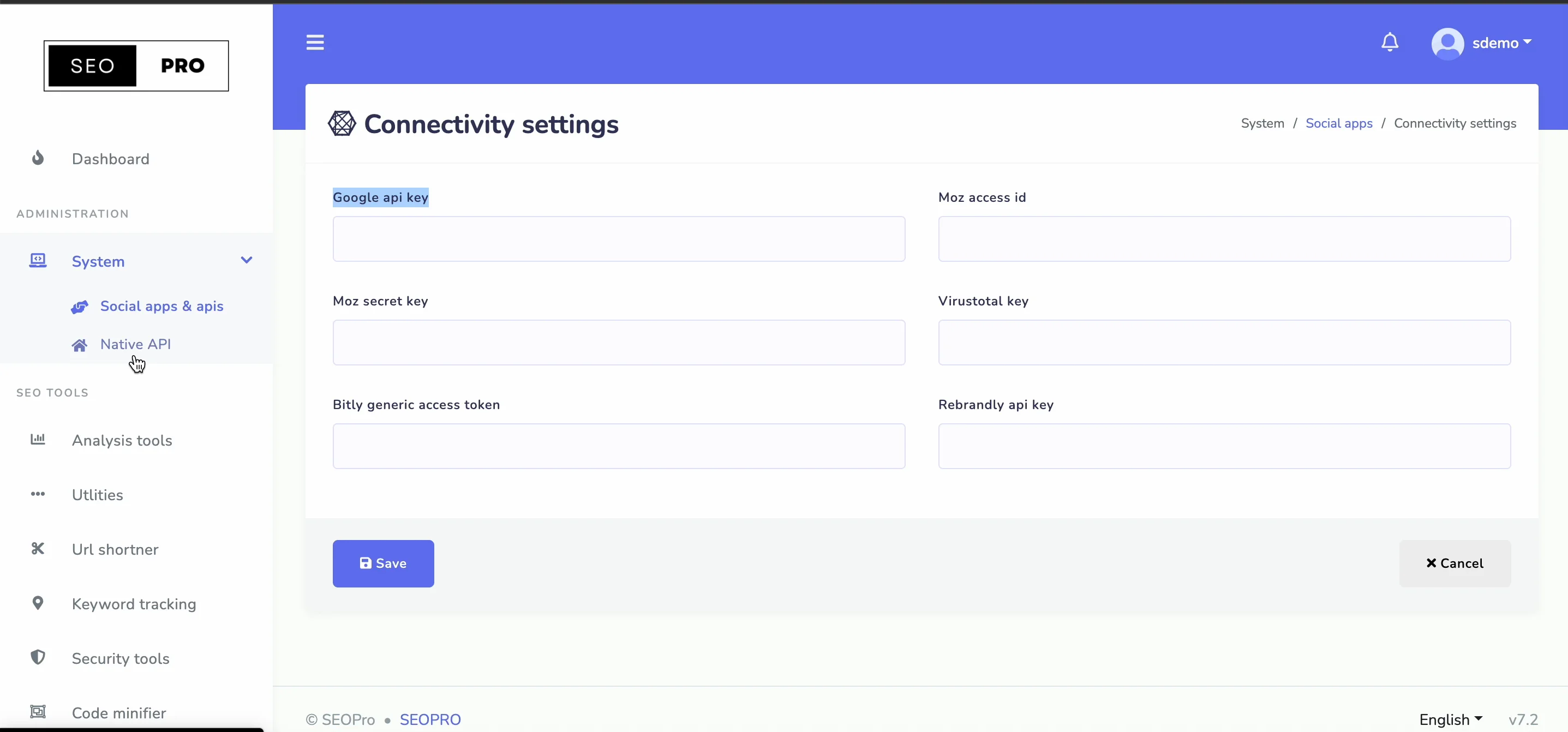 GoogleAPI Setup on Vimeo