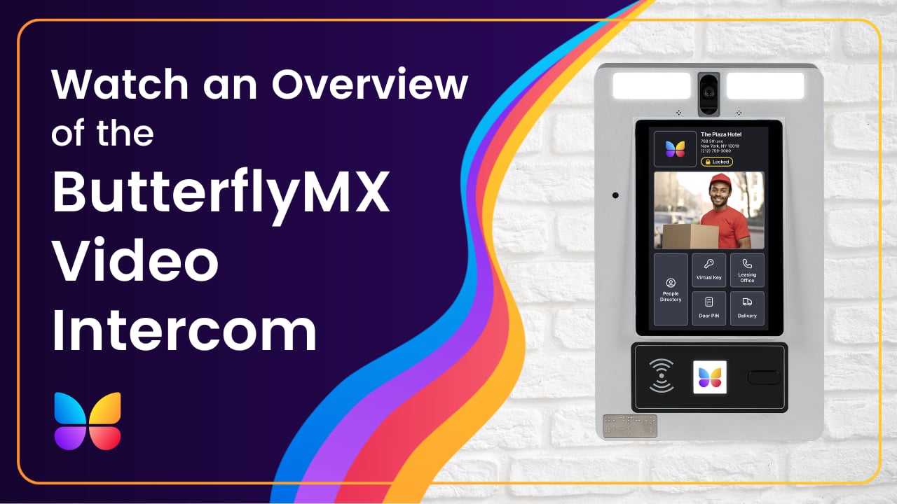 ButterflyMX Video Intercom - Product Overview on Vimeo