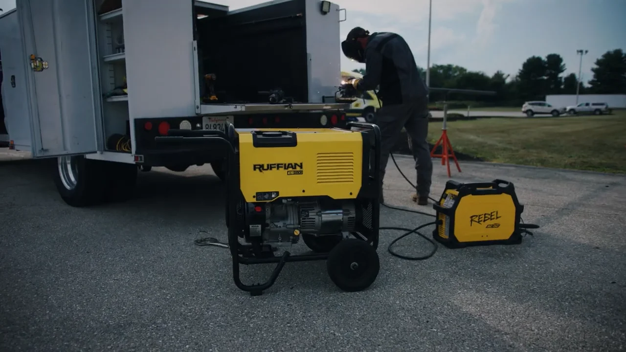 An Overview of ESAB's New Ruffian ES 150G engine-driven welder