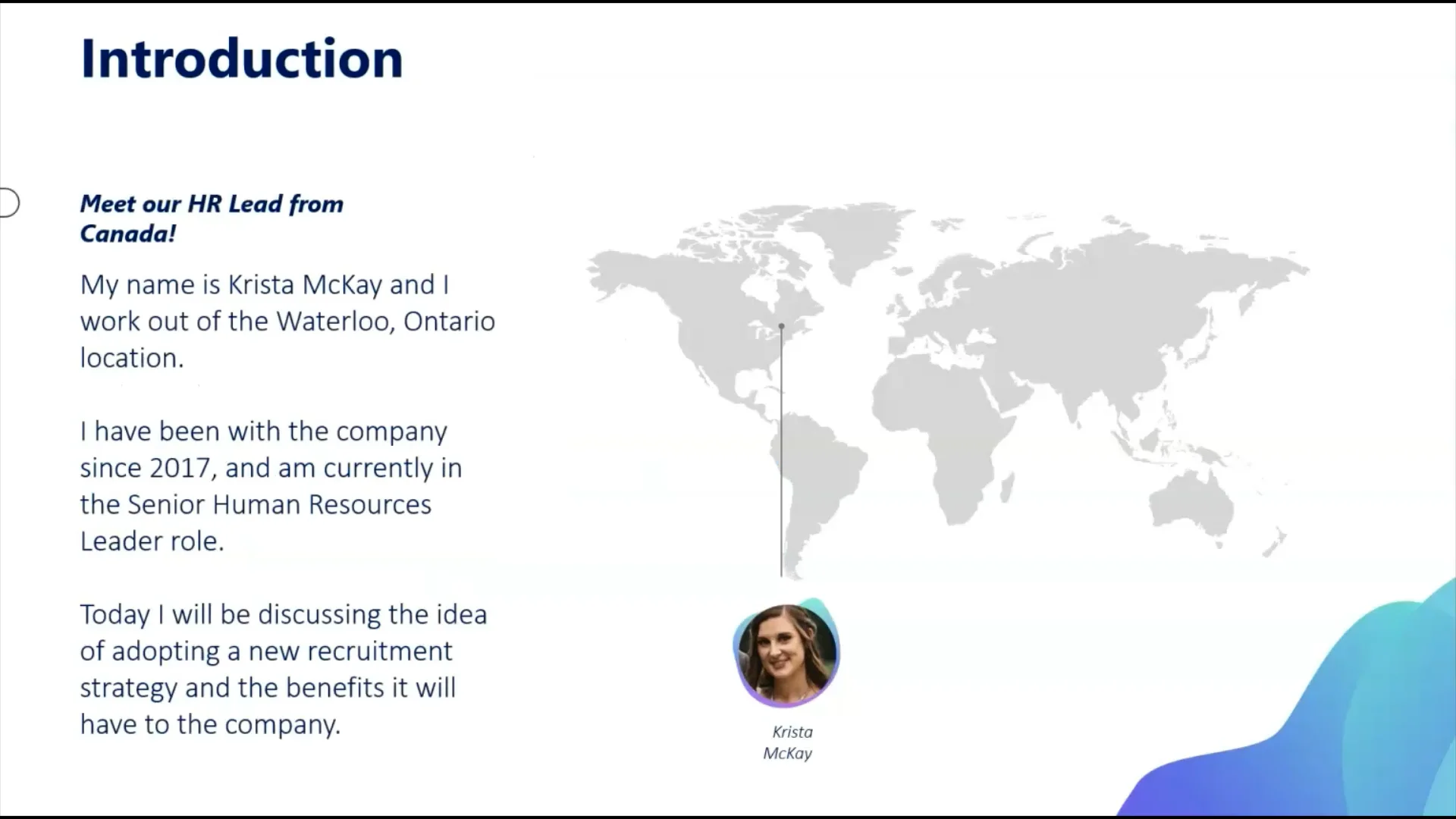 Assignment #2 - Recruitment Strategy.mp4 on Vimeo