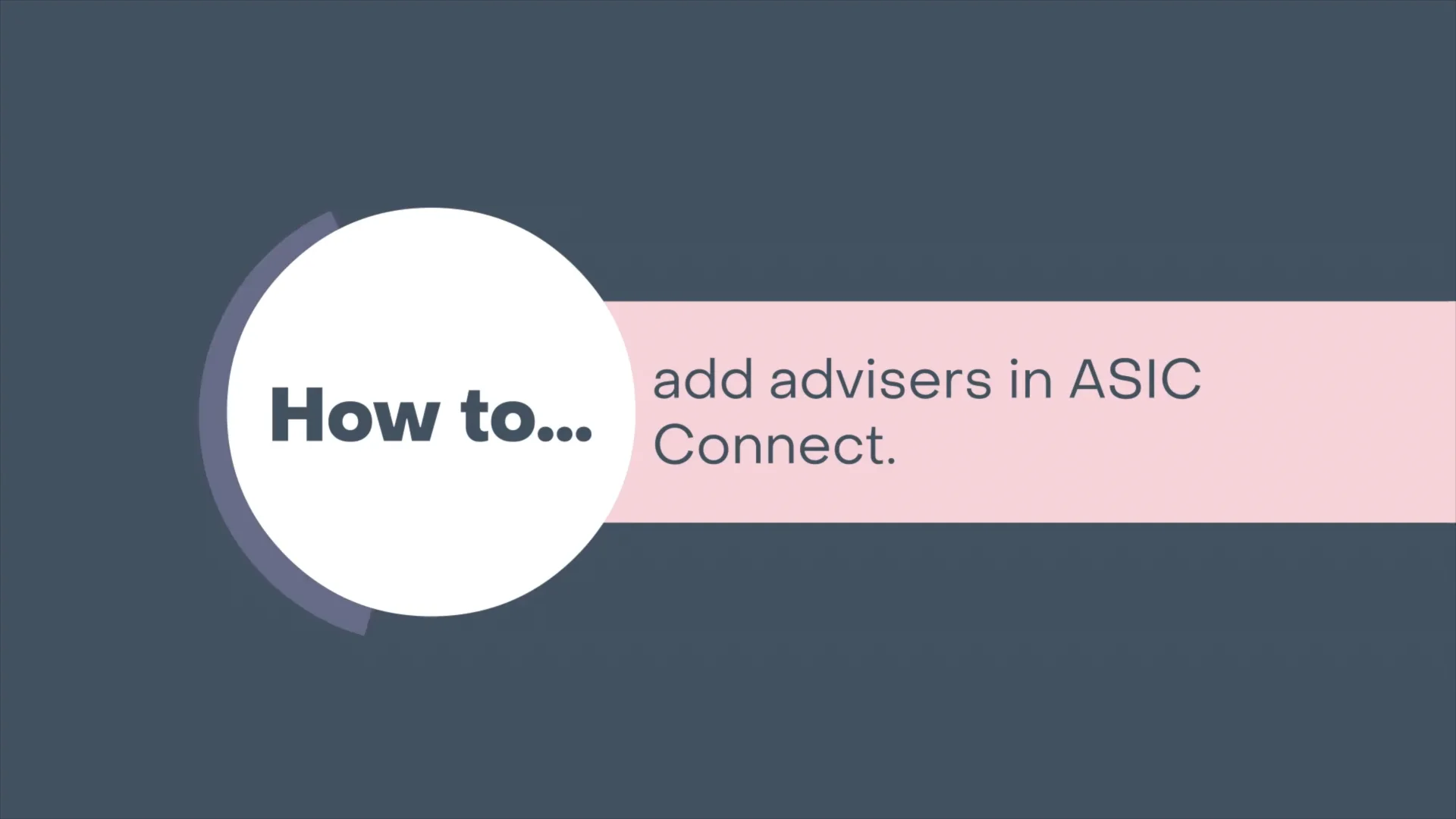Appointing Reps on ASIC Connect on Vimeo