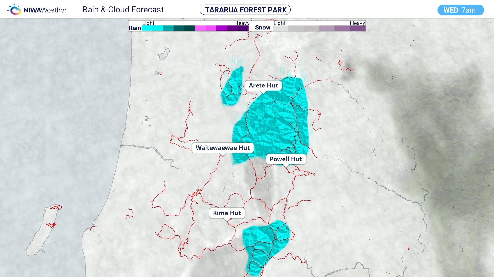 Tararua Forest Park Weather Outlook on Vimeo