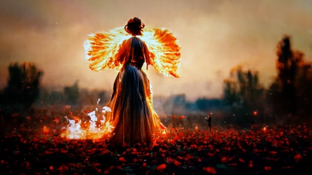 Angel, Fire, Flame. Free Stock Video - Pixabay