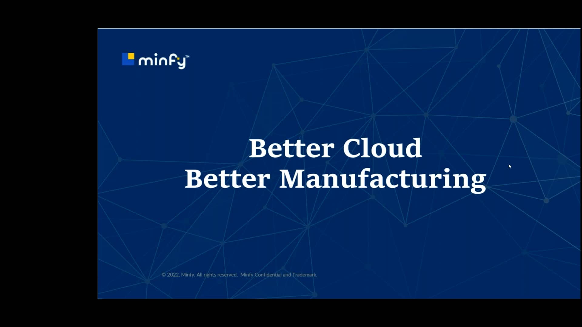 Minfy’s Better Cloud Better Manufacturing on Vimeo