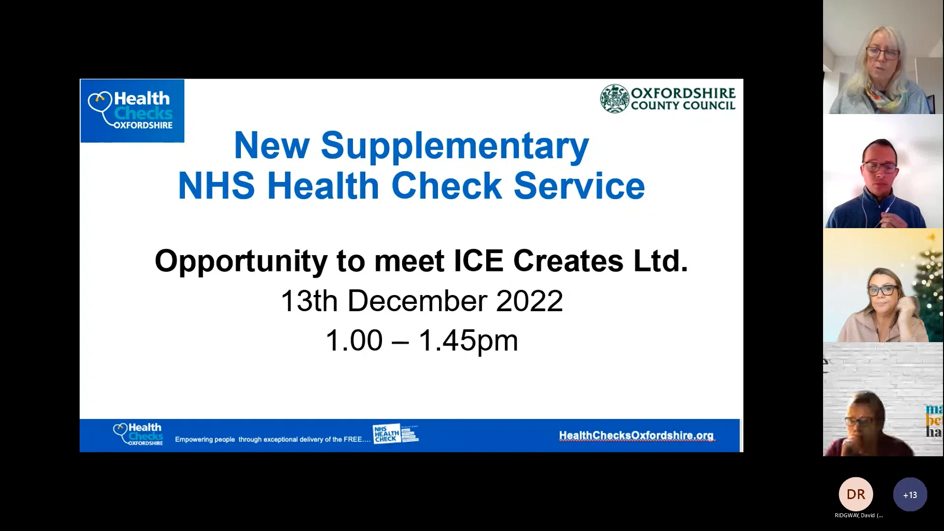 Invitation to meet the Supplementary NHS Health Check Provider-20221213 ...