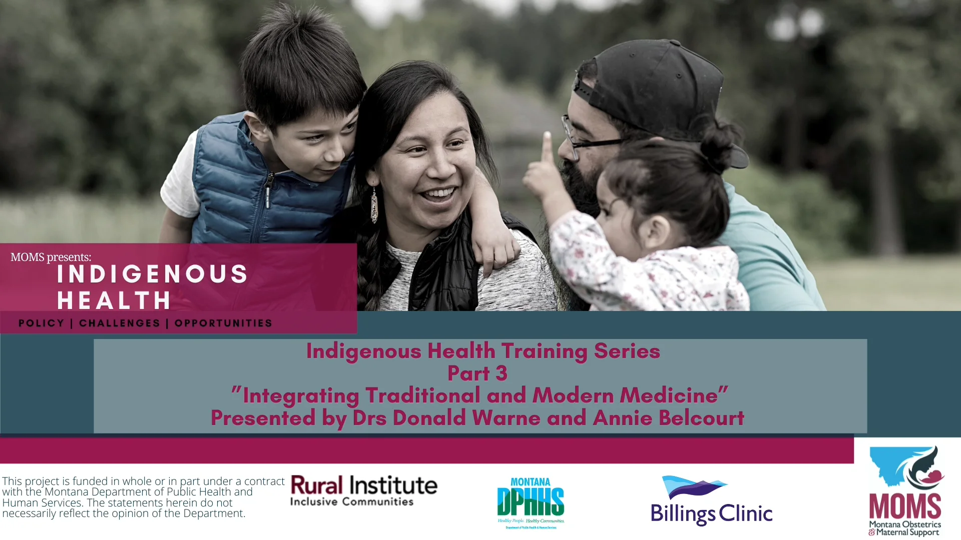Indigenous Health Training Series Part 3