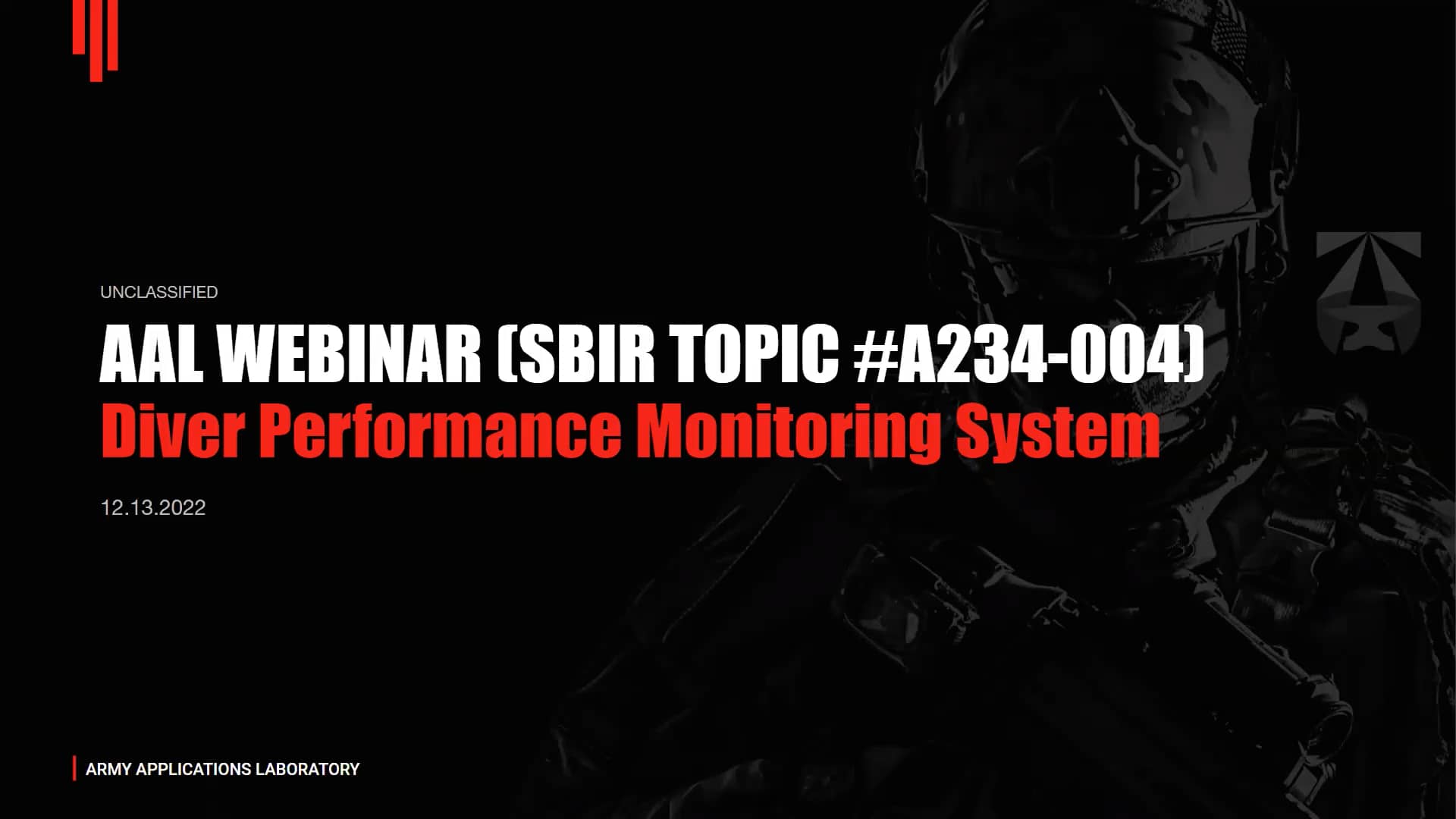 Diver Performance Monitoring System (DPMS) Webinar on Vimeo