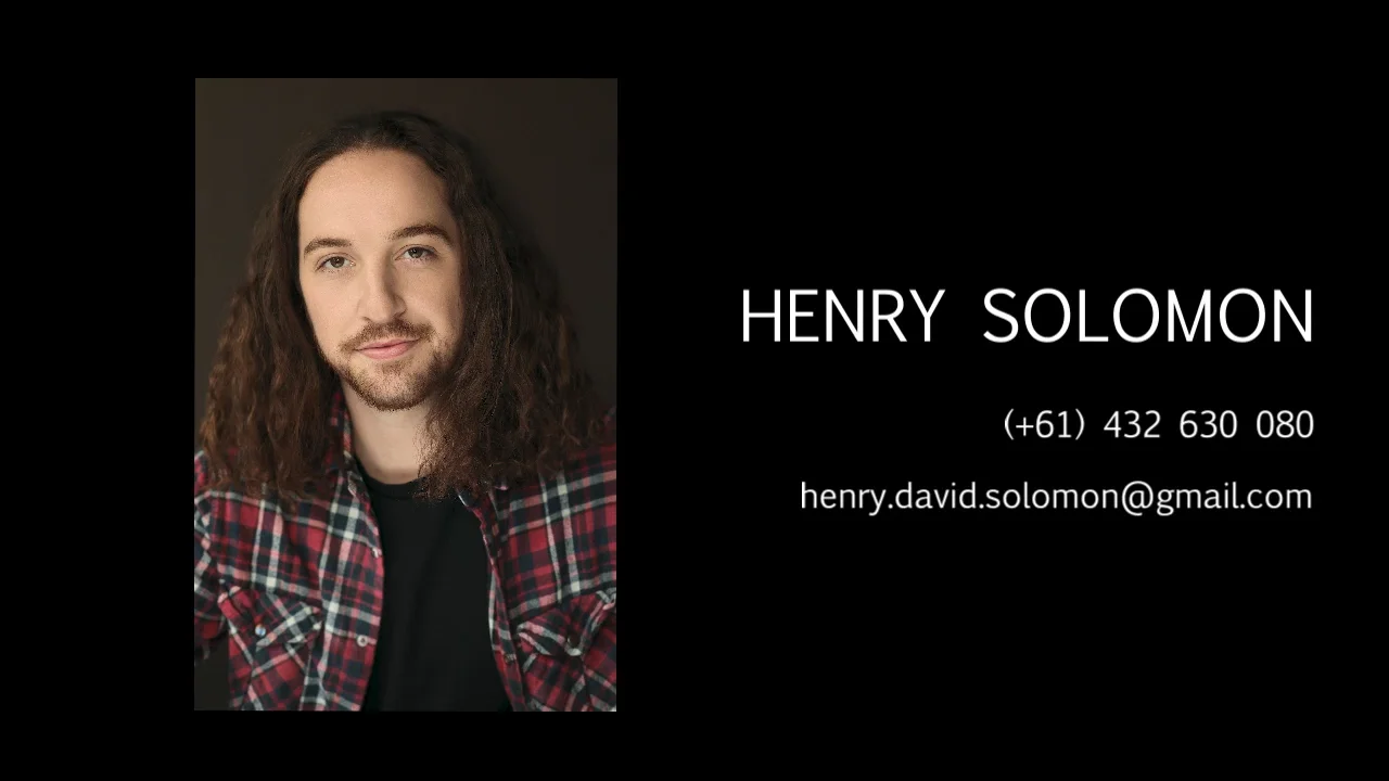 Henry Solomon Showreel 2022 on Vimeo