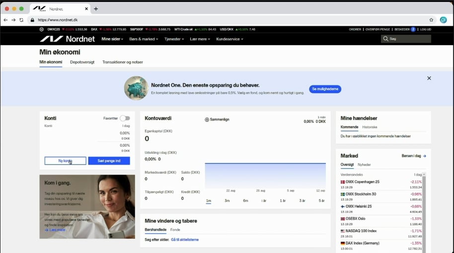 How to setup a new Nordnet account as an existing customer? on Vimeo