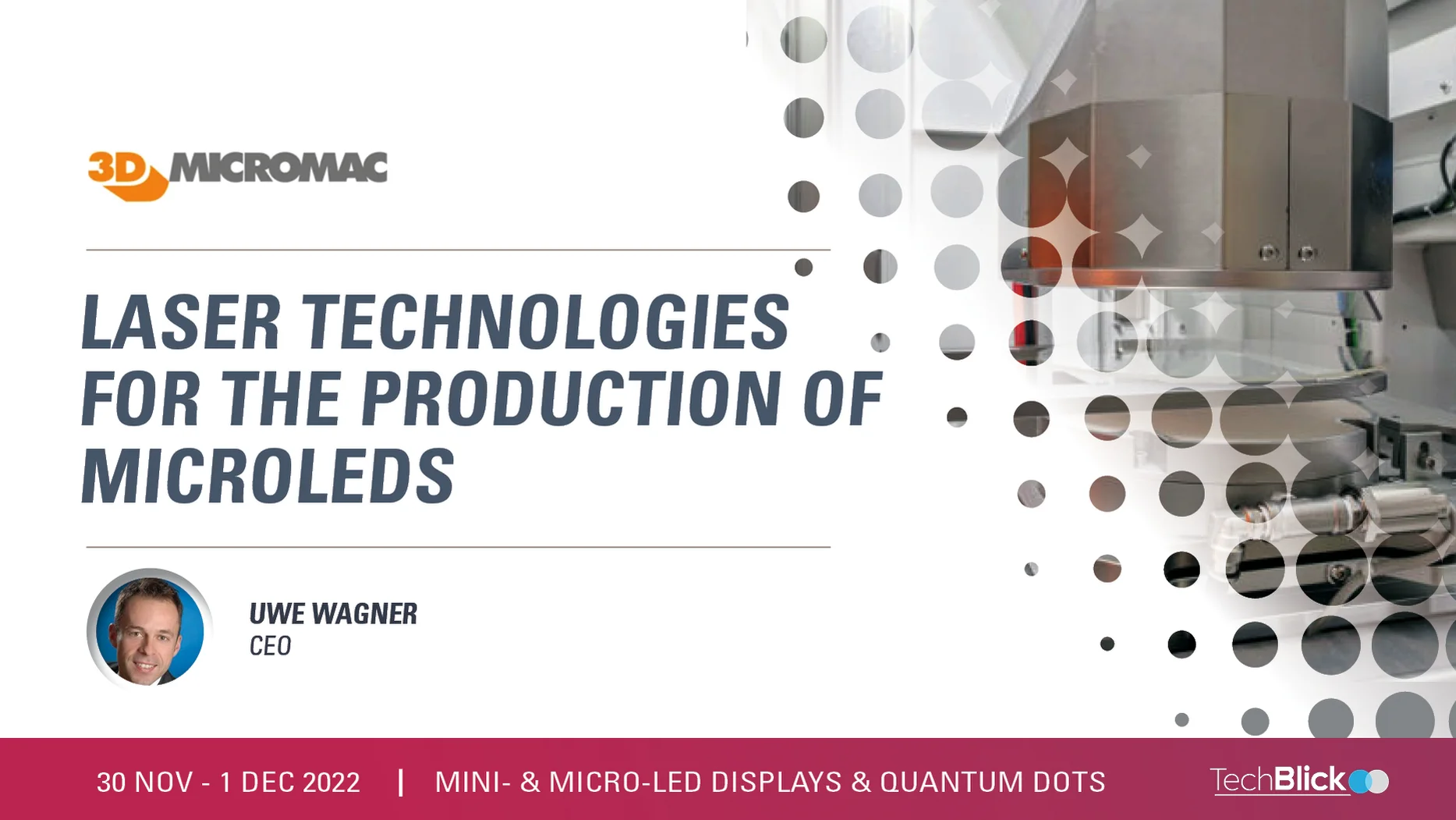 3D‑Micromac | Laser technologies for the production of microLEDs | Nov ...