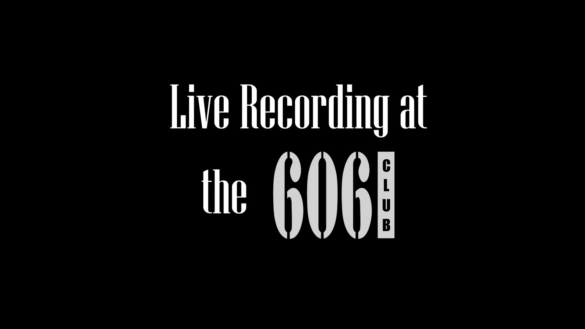 Live Recording Promo Video on Vimeo