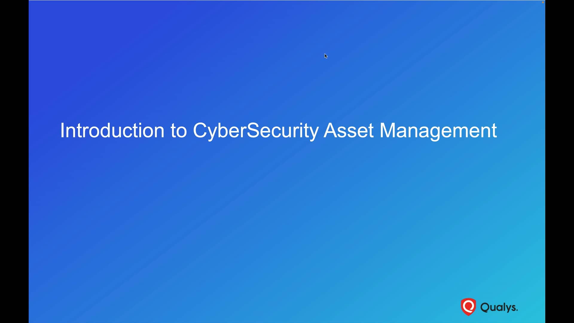 Introduction to CyberSecurity Asset Management (CSAM) on Vimeo