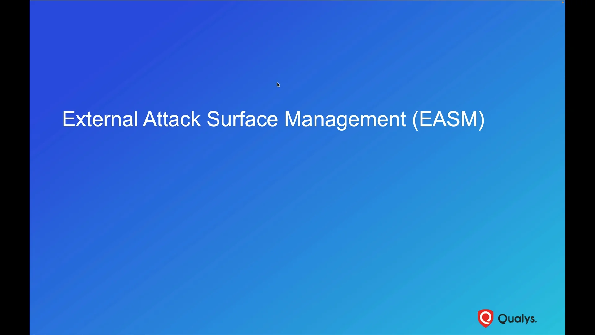 External Attack Surface Management (EASM)