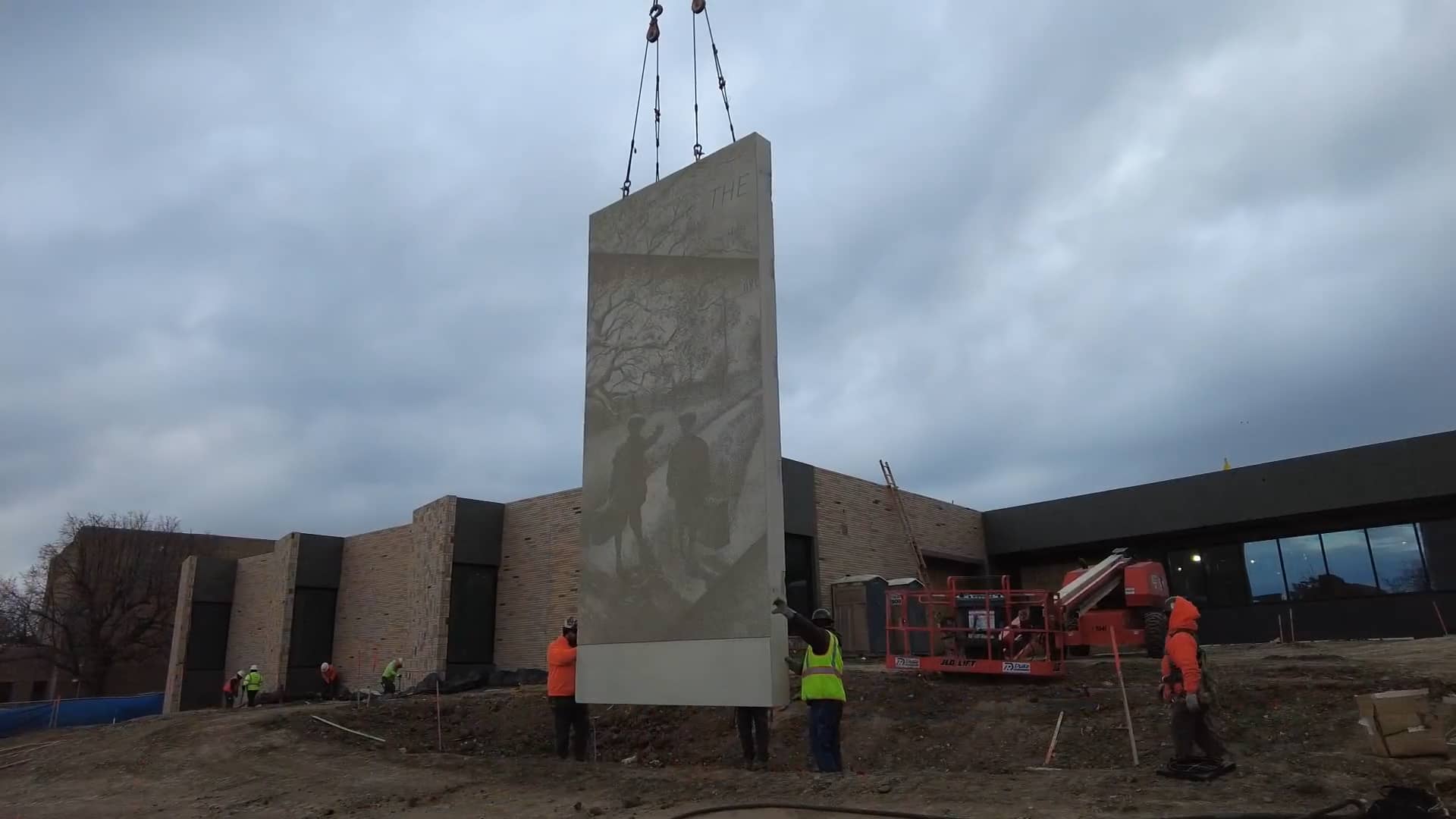 Education Center - Mural Wall Install on Vimeo