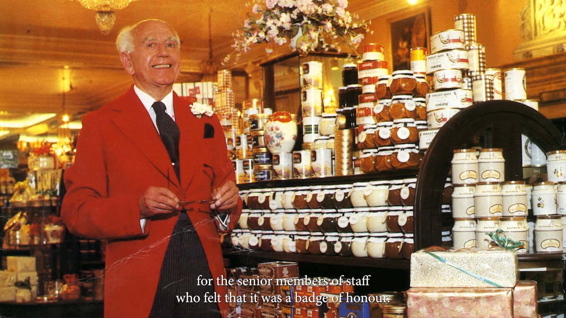 Mr Fortnum, Mr Mason & Fortnum's famous red coats on Vimeo