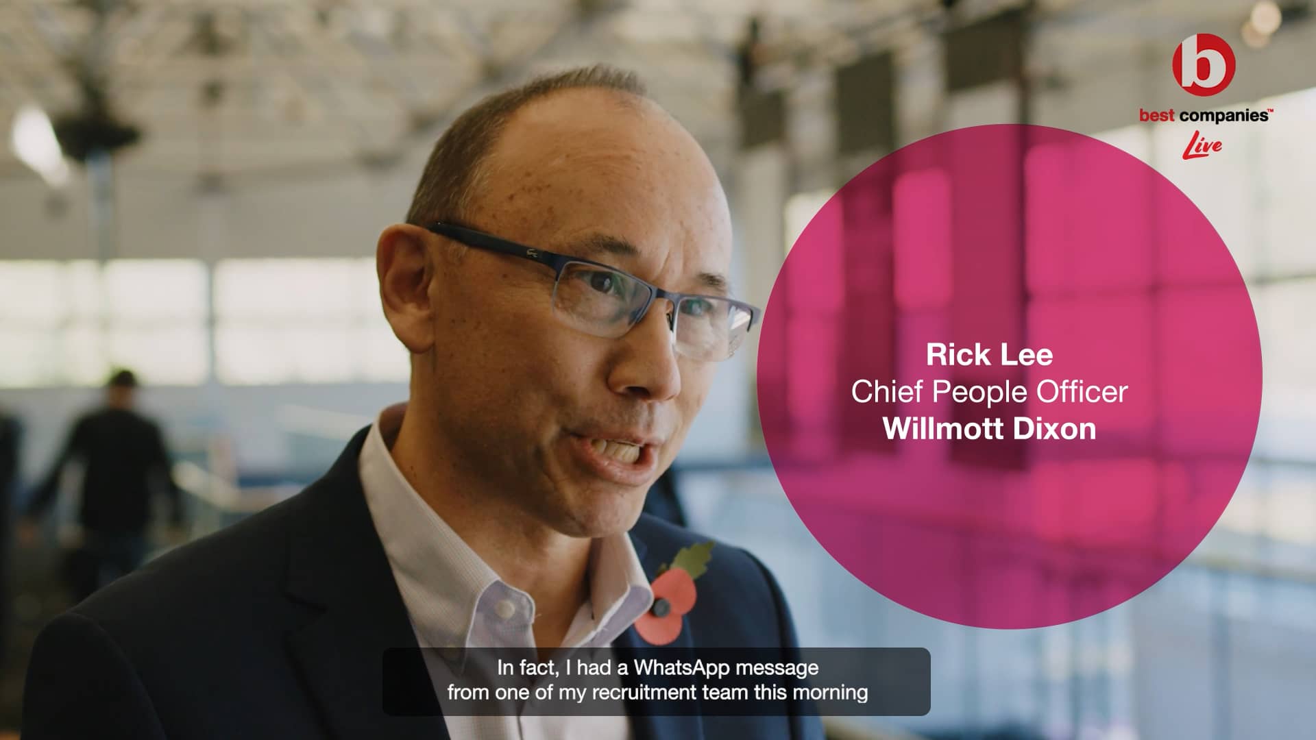 BC Live Q4 2022 Voxpop_Willmott Dixon_Rick Lee_BC data on Vimeo