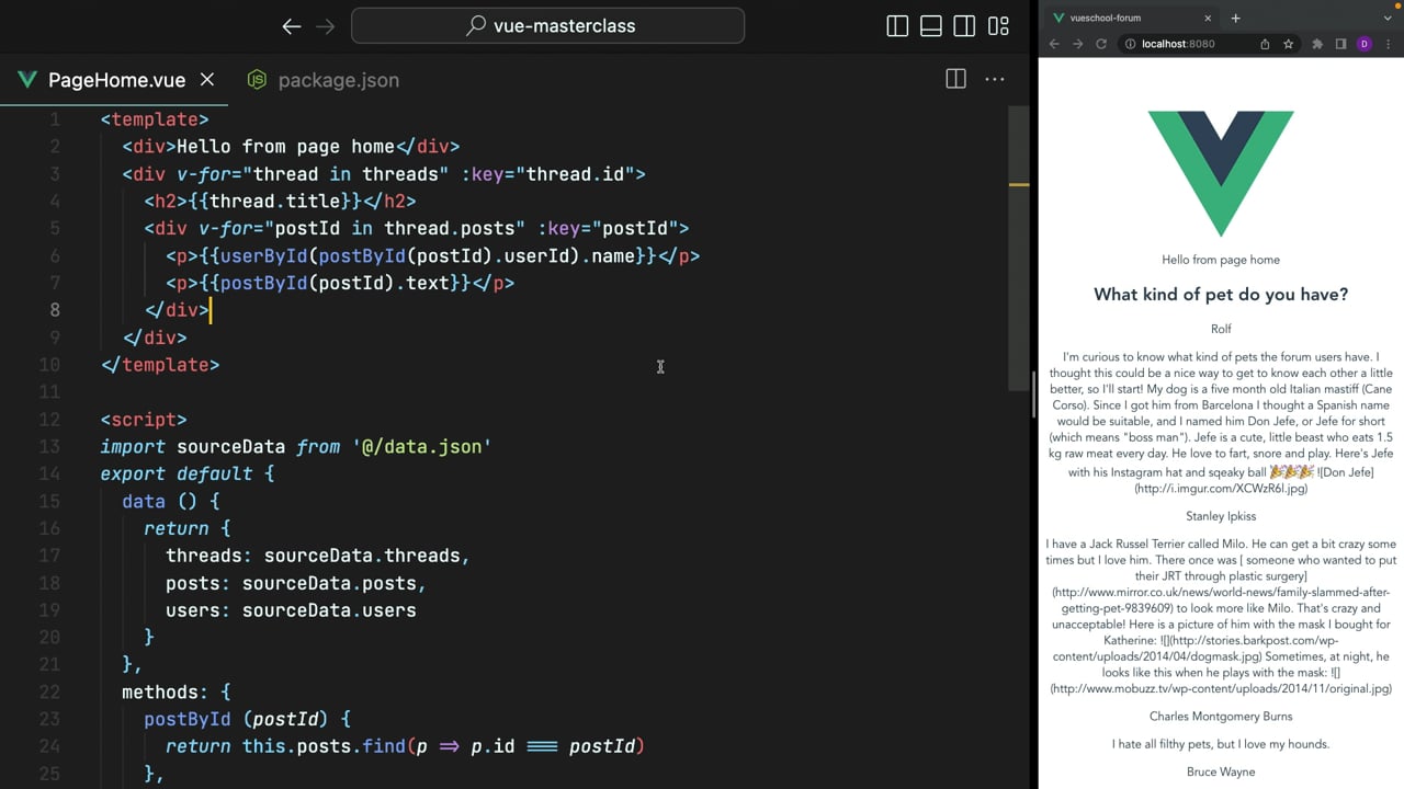 🔮 FTF - Refactor the HomePage Component Using the Composition API... 🔮 FTF - Refactor the HomePage Component Using the Composition API...