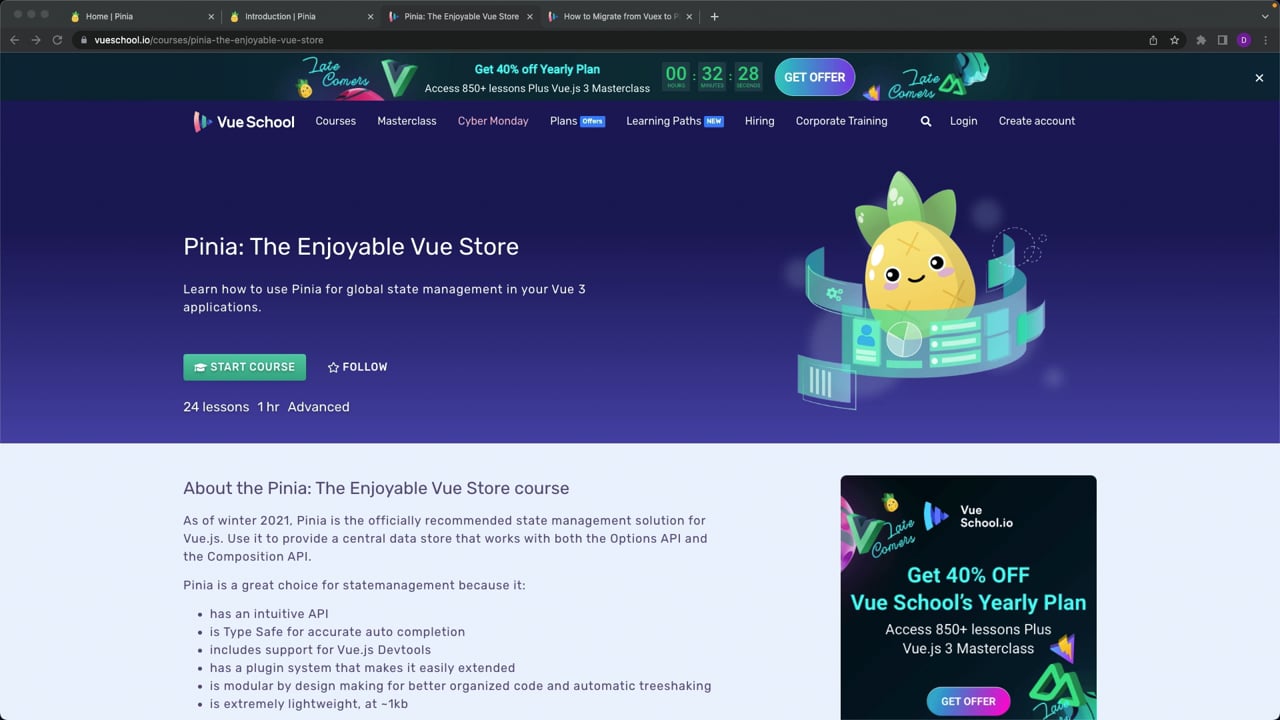 🔮 FTF - From Vuex to Pinia - A Vue.js Lesson From our Vue.js... 🔮 FTF - From Vuex to Pinia - A Vue.js Lesson From our Vue.js...