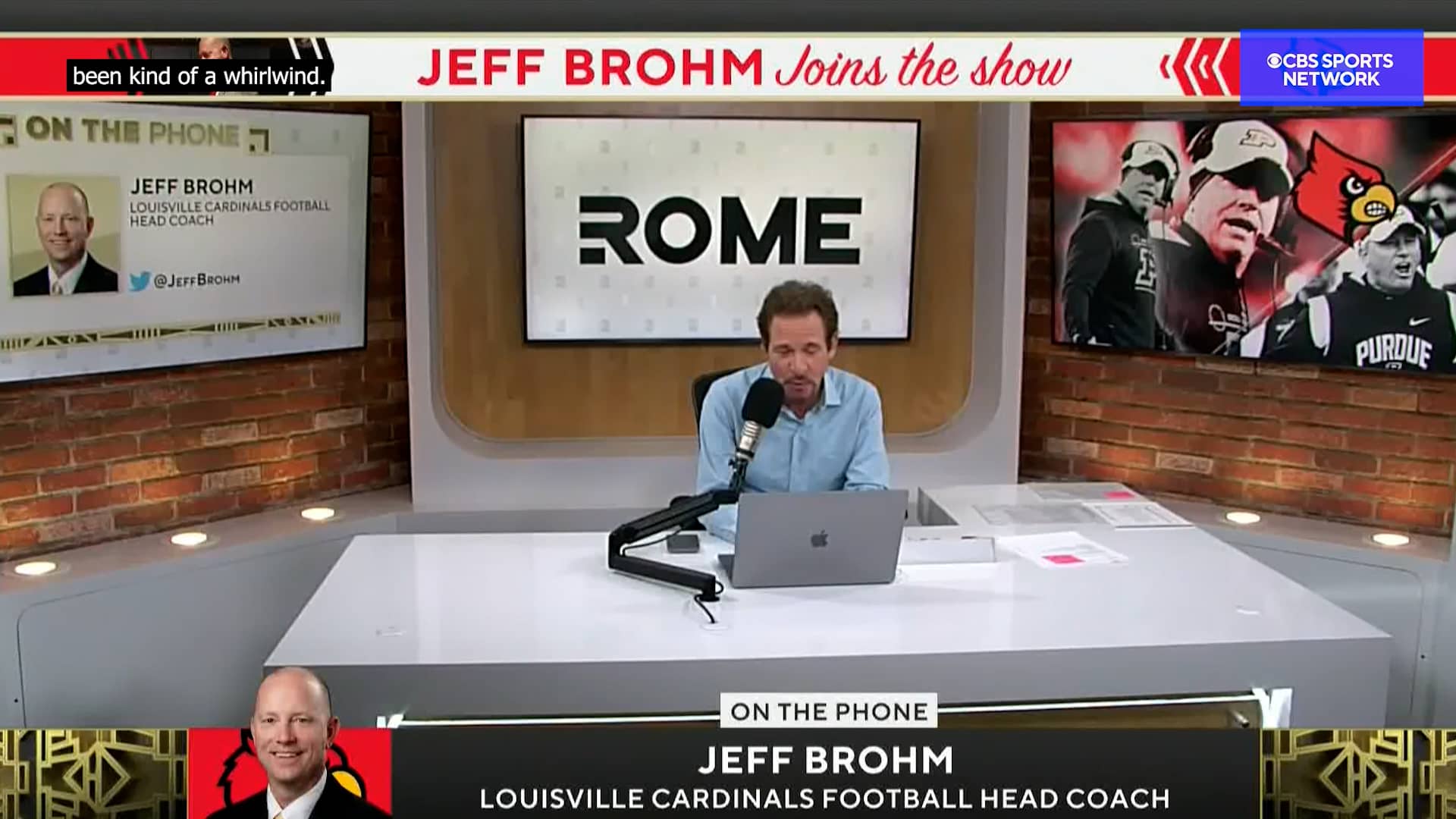 Jeff Brohm on Moving Home to Louisville on Vimeo