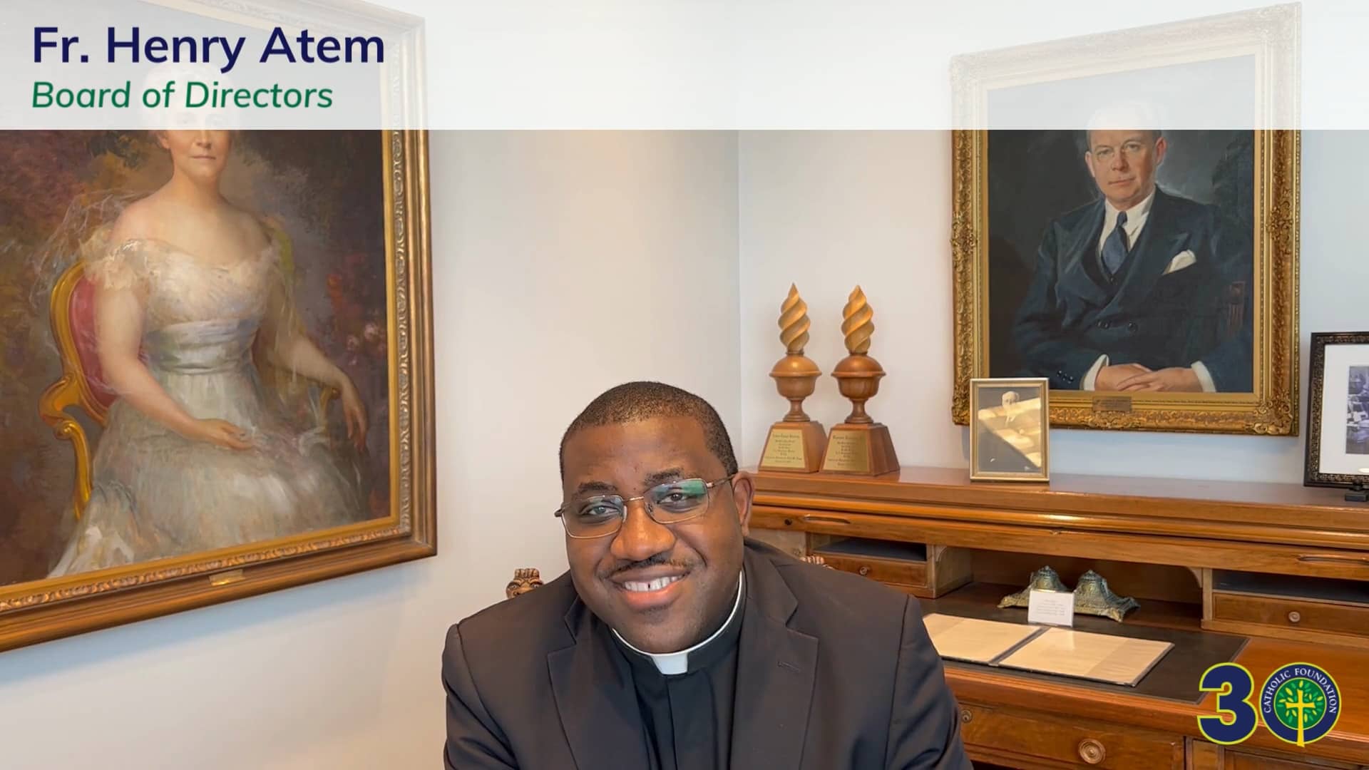 Fr. Henry Atem on the 30th Anniversary on Vimeo