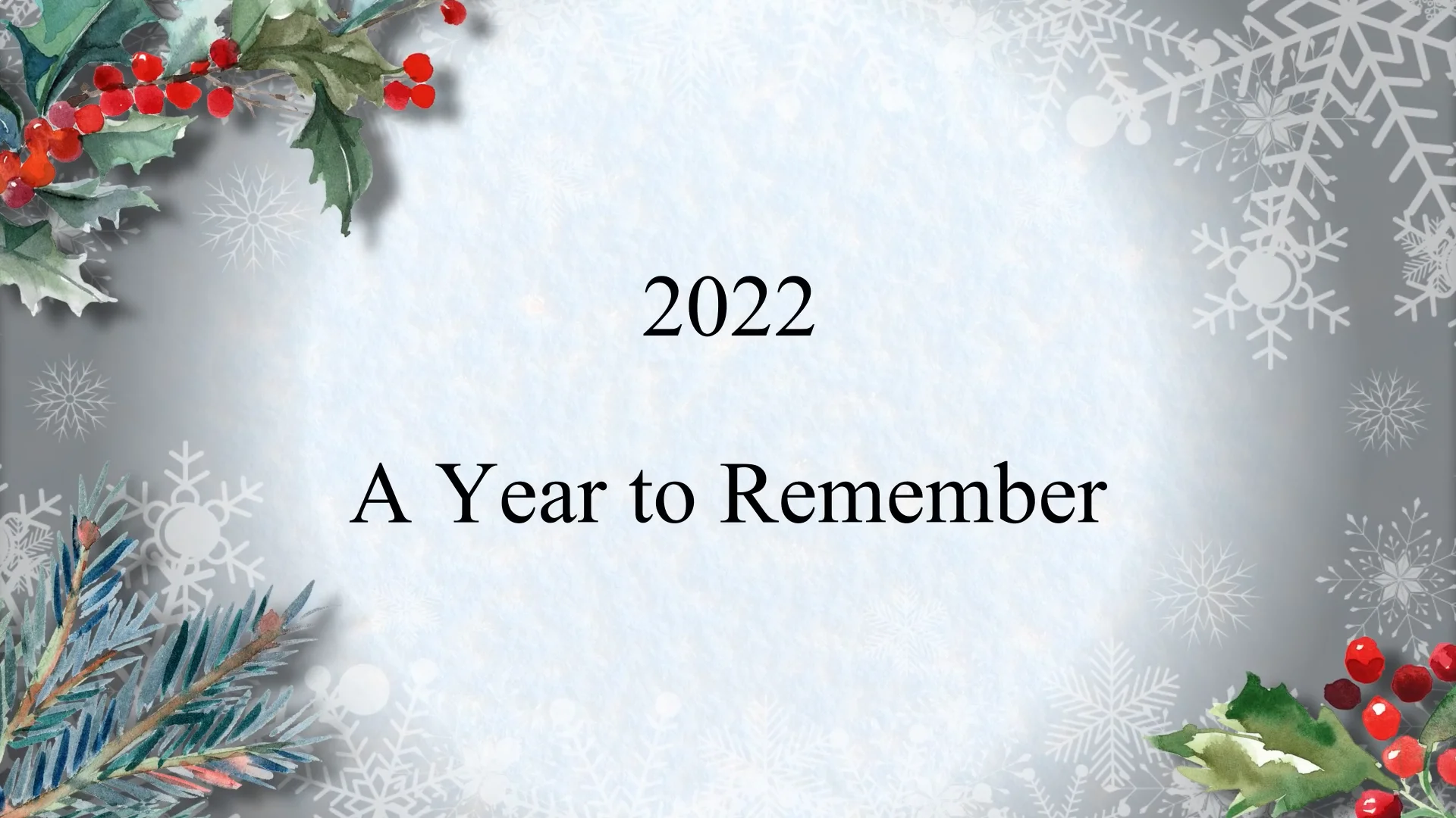 A Year to Remember 2022