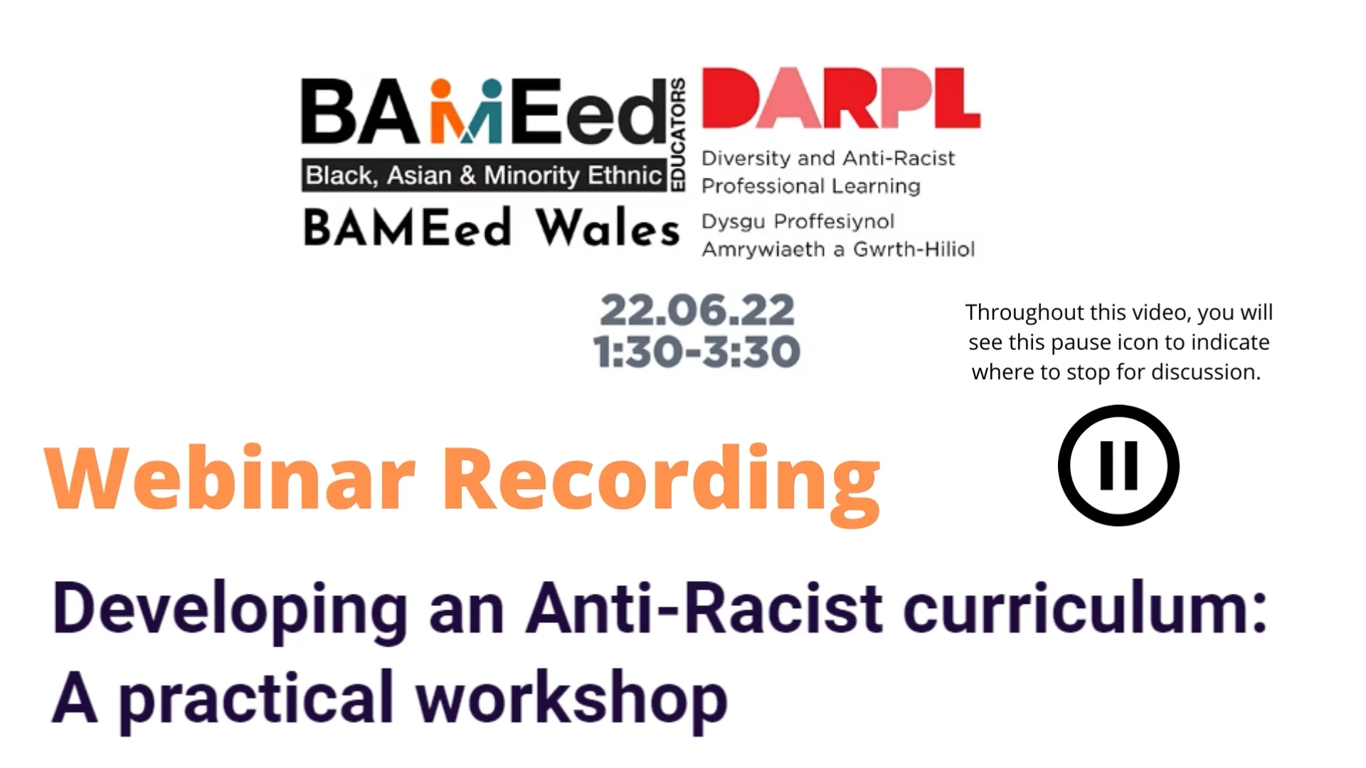 Developing an Anti-Racist curriculum: A practical workshop ENGLISH on Vimeo
