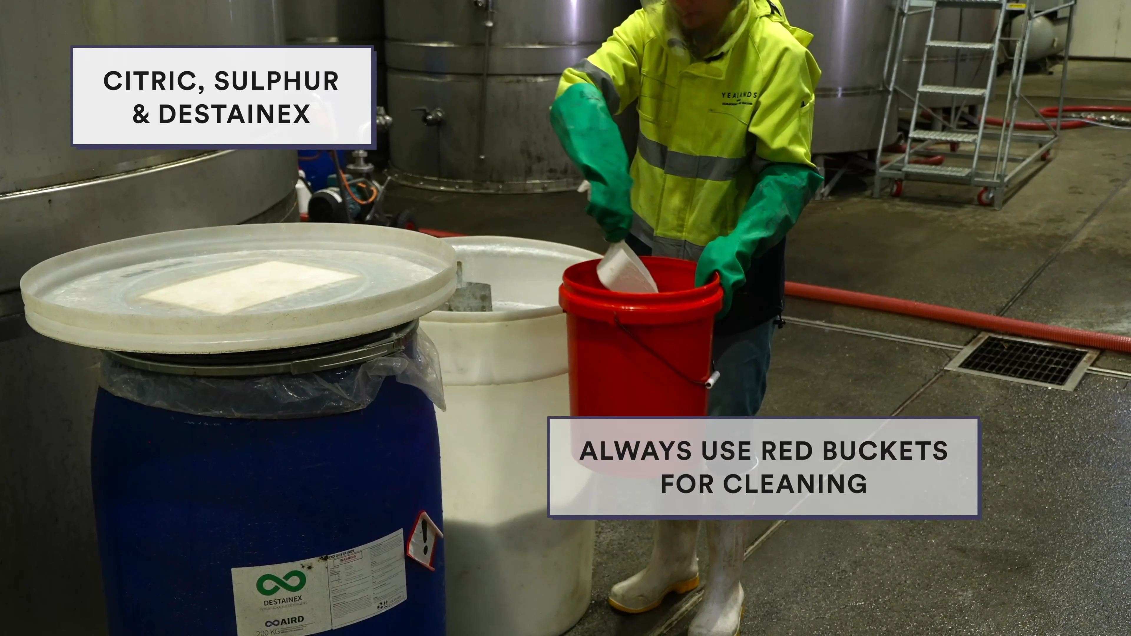 Yealands Winery // Caustic Handling on Vimeo