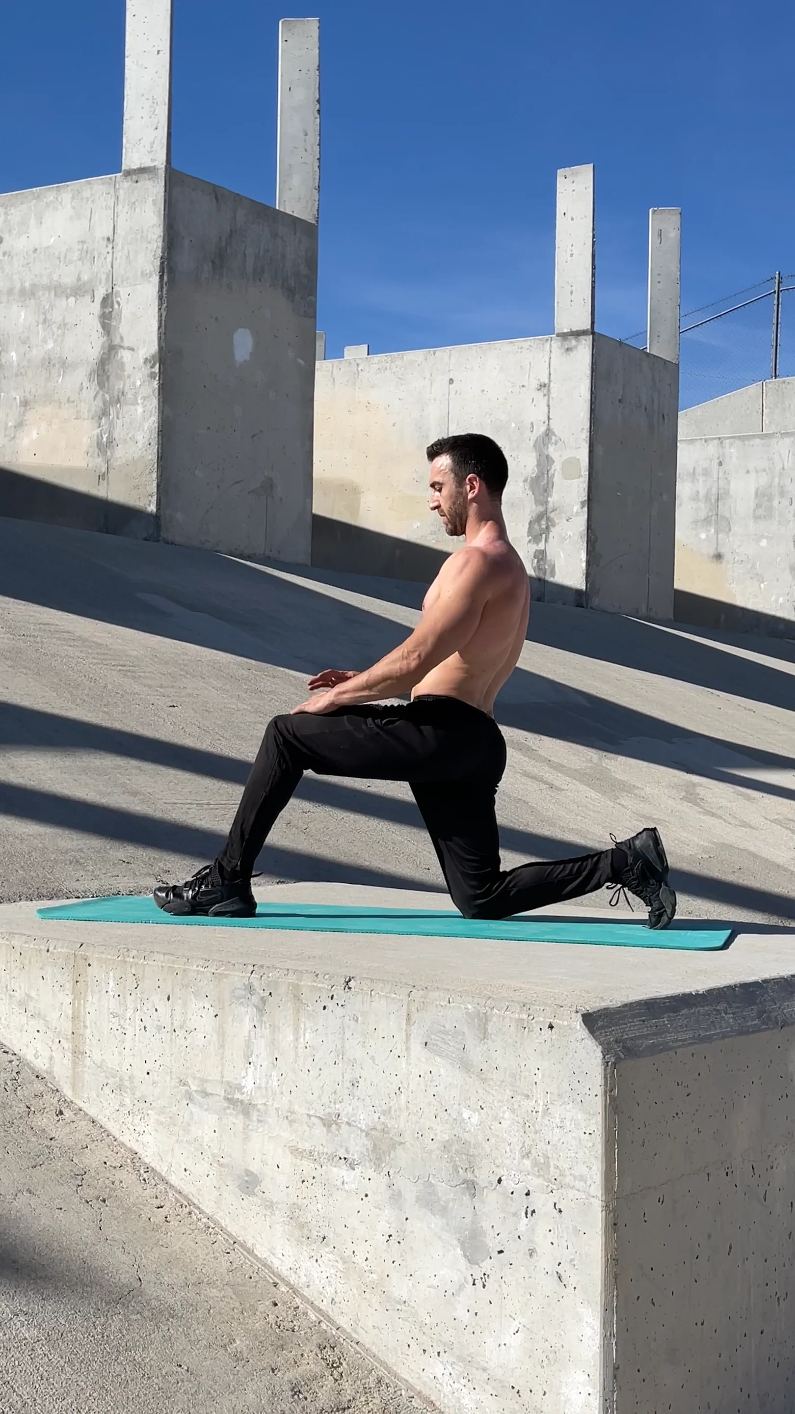 Lunge Stretch Demo on Vimeo