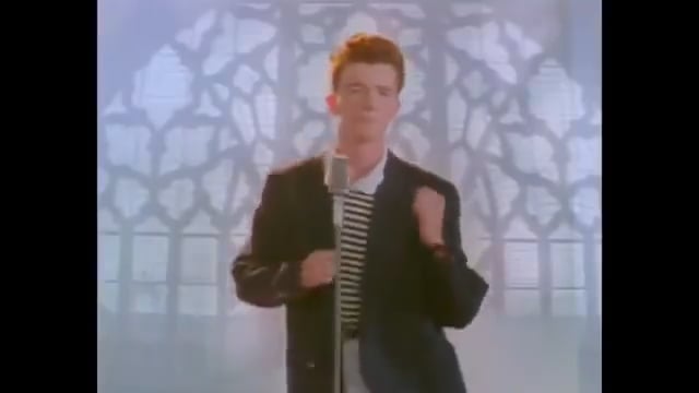 Rick Roll (Different link + no ads).mp4 on Vimeo