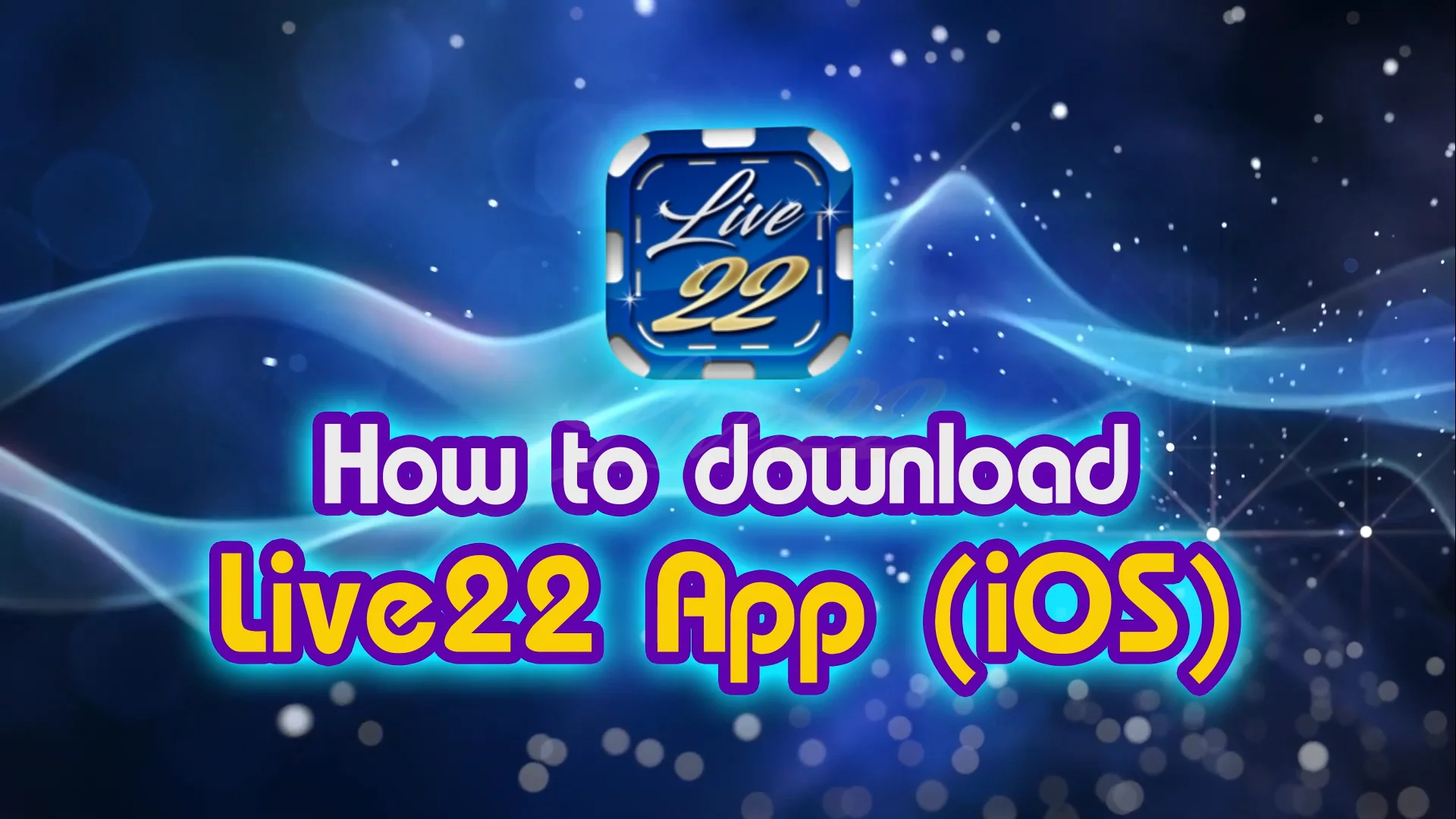 How to download Live22 App? - IOS Tutorial Video on Vimeo