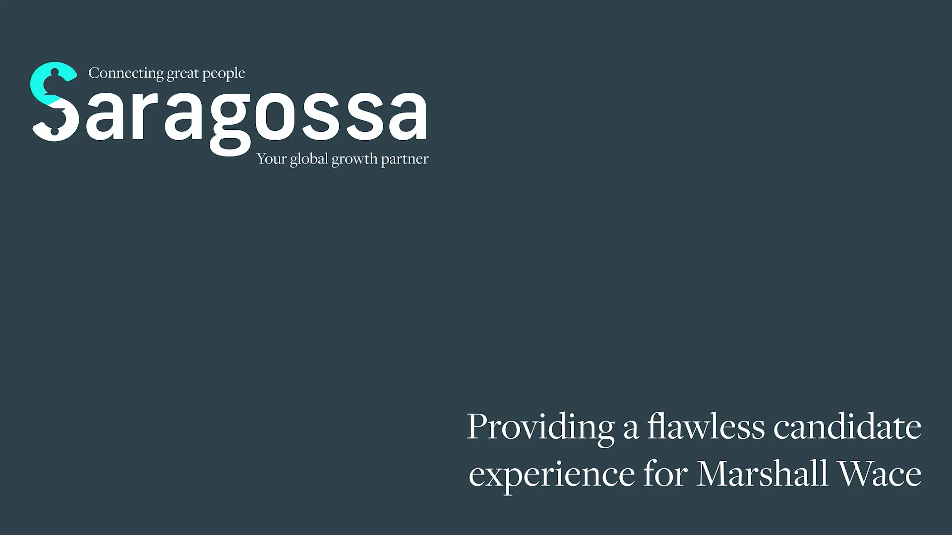 A flawless candidate experience for Marshall Wace